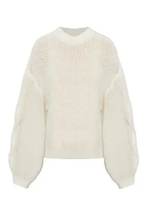 LISA YANG Lisa Yang Runi Cable-Knit Sweater