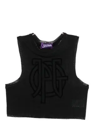 JEAN PAUL GAULTIER Sleeveless Vest - Black