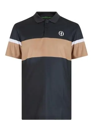 Hugo Boss Collared Short-sleeved Polo Shirt - Black