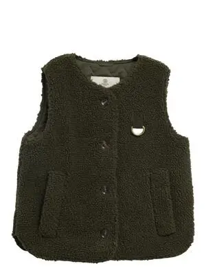 Barbour Fleece Vest Olive Green
