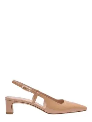 STUART WEITZMAN Baby Babette Slingback Pumps - Adobe