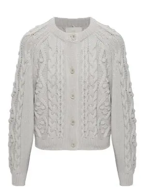 LISA YANG Lisa Yang Winroe Cable-Knit Cardigan