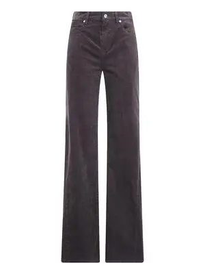 7 For All Mankind Straight-leg Corduroy Trousers - Black
