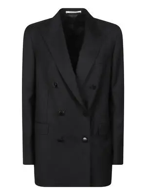 Tagliatore Long-sleeve Blazer - Black