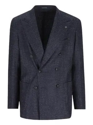 Tagliatore Long-sleeve Blazer - Black