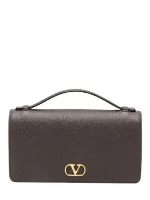 Valentino Garavani Vlogo Signature Shoulder Bag - Black