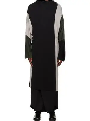 KIKO KOSTADINOV Knit Peplum Top - Black