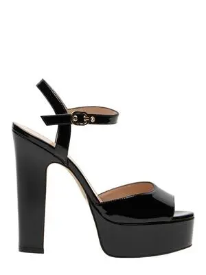 STUART WEITZMAN Reade Platform Sandals - Black