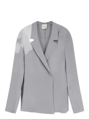 ALYSI Single-breasted Unlined Blazer - Grey