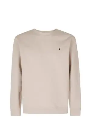 DONDUP Long-sleeve Crew-neck Sweatshirt - Nude