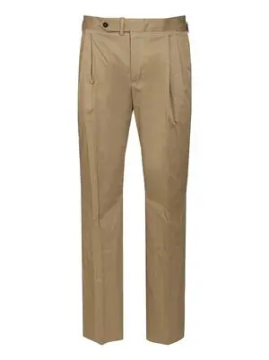 Dolce & Gabbana Stretch Gabardine Trousers - Green