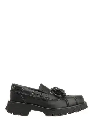 Loewe Derby Bobby In Calfskin - Black