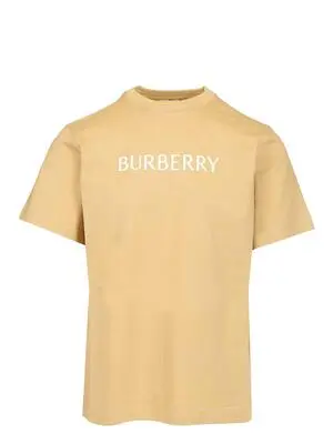 Burberry Burberry Men Burberry T-Shirt Yellow