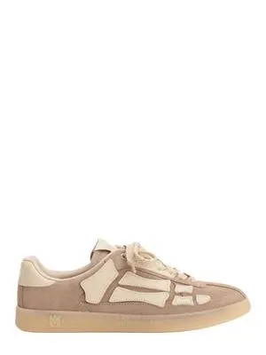 Amiri Pacific Bones Low Top Sneakers - Brown