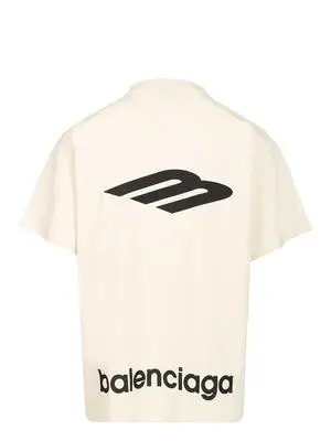 Balenciaga Oversized T-shirt - White