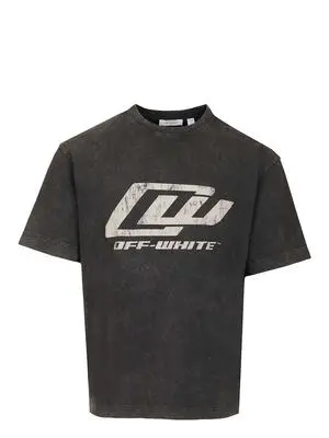Off-White Racing Skate T-shirt - Black