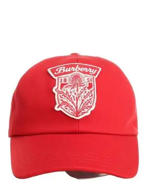 Burberry Mh Thstl Emb Cap Alt - Red