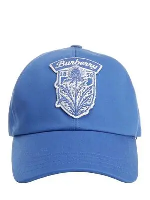 Burberry Mh Thstl Emb Cap Alt - Blue