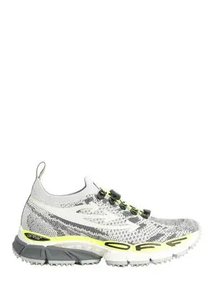 Off-White Be Right Back" Knit Sneakers - Gray