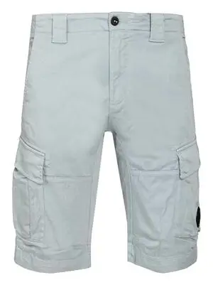 C.P. COMPANY Short Cargo Pants - Blue