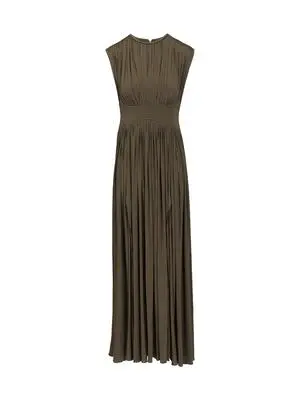 Zimmermann Luna Column Dress - Green