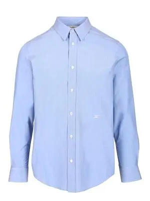 Celine Classic Cotton Poplin Shirt - Blue