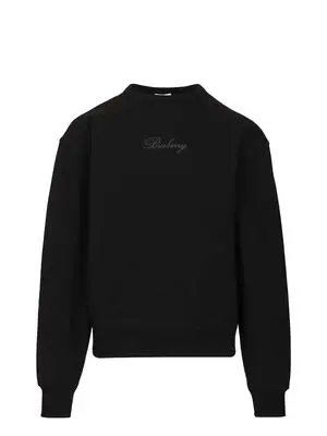 Burberry Cotton Sweatshirt - Black