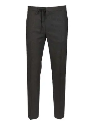 MAISON MARGIELA Tailored Wool Trousers - Gray
