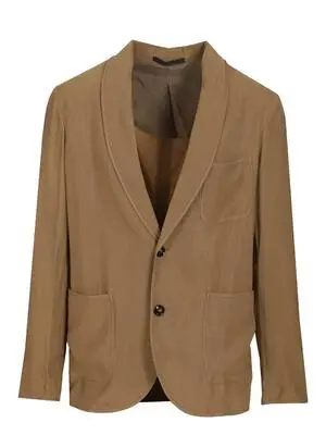 Giorgio Armani Deconstructed Blazer - Cream