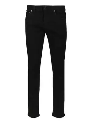 Dolce & Gabbana Skinny Fit Black Wash Jeans - Blue