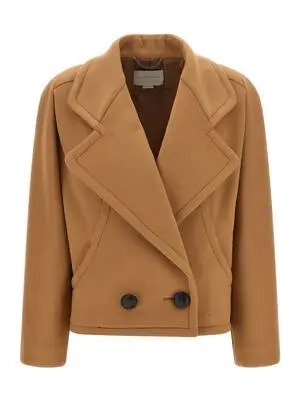 Stella McCartney Double-breasted Coat - Cream