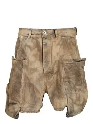 Rick Owens Stefan Cargo Shorts - Brown