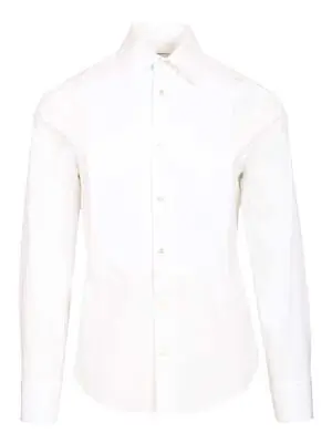 Burberry Slim-fit Cotton Tuxedo Shirt - White
