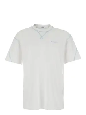 Givenchy T-shirt With Logo On Front In Cotton For - White