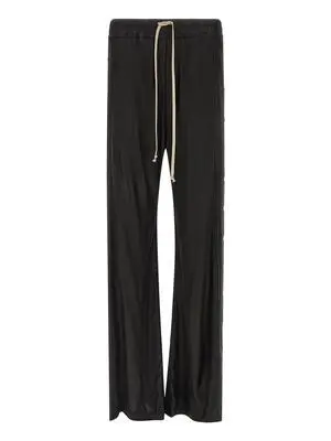 Rick Owens Wide Pusher' Pants - Black