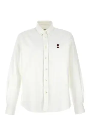 AMI Paris De Coeur' Shirt - Red