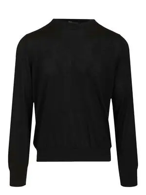 TOM FORD Tom Ford Men Silk Sweater Black
