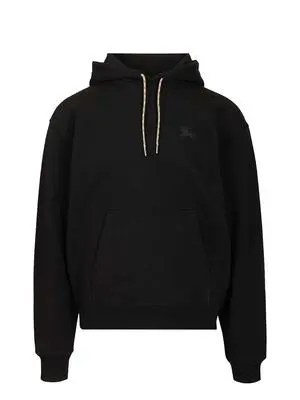 Burberry Cotton Hoodie - Black