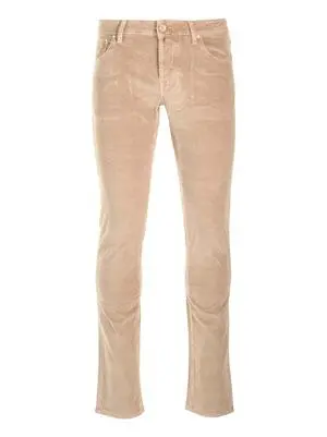 Jacob Cohen Nick Slim” Trousers - Cream