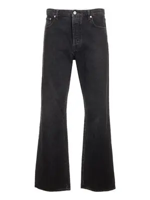 Off-White OFF-WHITE Relaxed Fit Diag Jeans Black