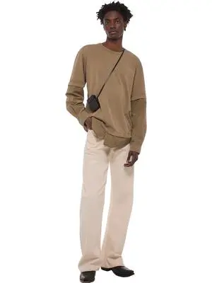 Helmut Lang Shirt Layer Tee - Ochre