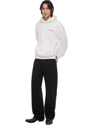 Helmut Lang Horse Race Hoodie - Optic White