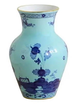 GINORI 1735 Oriente Italiano Ming Iris Porcelain Vase - Multi