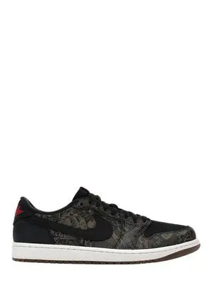JORDAN 1 Retro Low Og Laser - Black/university Red/palomino