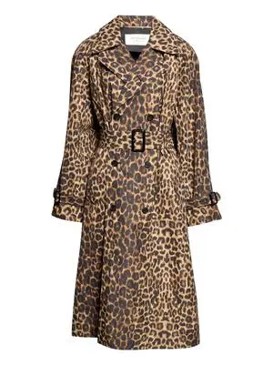 SAINT LAURENT Print Nylon Trench Coat At Nordstrom