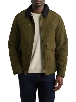 Pendleton Carson City Cotton Canvas Ranch Jacket - Dark Olive