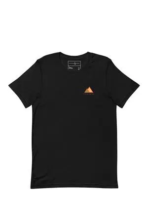 ANCHOR & CREW Two Field Notes Organic Cotton T-shirt - Black