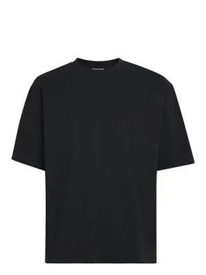 Sandro Cotton Oversized T-shirt - Black