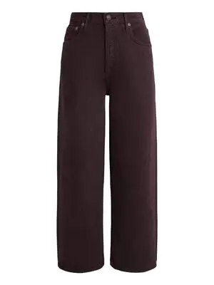 AGOLDE Ren Wide-leg Jeans - Brown