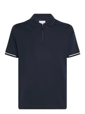 Pal Zileri Cotton Polo Shirt - Navy
